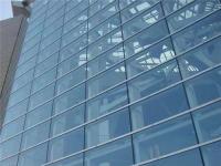China Customizable Glass Curtain Wall Panels for Soundproofing and Heat Insulation for sale