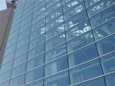 China Customizable Glass Curtain Wall Panels for Soundproofing and Heat Insulation for sale