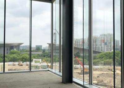 China Customized Aluminum Glass Curtain Wall with Energy Saving Waterproof and Soundproof Features Panel for sale