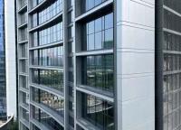 China Rectangle Hidden frame curtain wall With Color Customization Excellent Insulation Metal Ceilings for sale