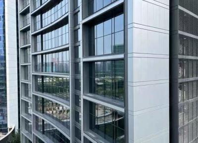 China Rectangle Hidden frame curtain wall With Color Customization Excellent Insulation Metal Ceilings for sale