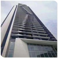 China Rectangle Shape Weather Resistance Curtain Wall With Good Sound Insulation for sale