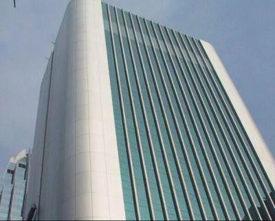 China Rectangle Shape Curtain Wall With Excellent Thermal Insulation And Good Sound Insulation for sale