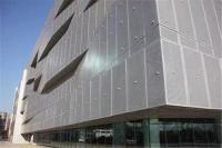 China Aluminum Alloy Rectangle Curtain Wall Weather Resistance Good Sound Insulation for sale