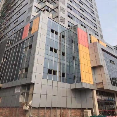China Modern Aluminum Alloy Metal Ceilings Curtain Wall with Good Sound Insulation for sale
