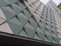 China Customizable Metal Ceilings Aluminum Curtain Wall with Superior Weather Resistance for sale