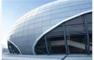 China Rectangle Open frame curtain wall with Free Shrink Polythene Packing for sale