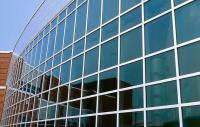 China Waterproof Aluminum Glass Curtain Wall Thermal Insulation 1.4~5.0mm Panels Sleek And Modern Design for sale