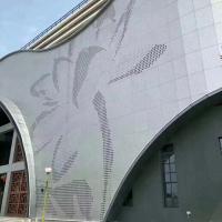 China Metal Ceilings Weather Resistance Aluminum Curtain Wall With Excellent Thermal Insulation for sale