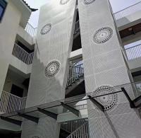 China Rectangular Aluminum Curtain Wall with Customizable Colors Weather Resistance Modern Design for sale