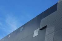 China Sound Insulation Weather Resistant Rectangle Curtain Wall for Customized Colors for sale