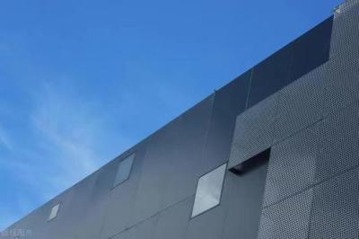 China Sound Insulation Weather Resistant Rectangle Curtain Wall for Customized Colors for sale