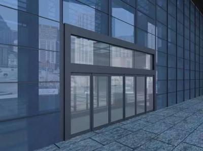 China Customized Glass Curtain Wall Energy Saving Thermal Insulation Sleek Waterproof Design for sale