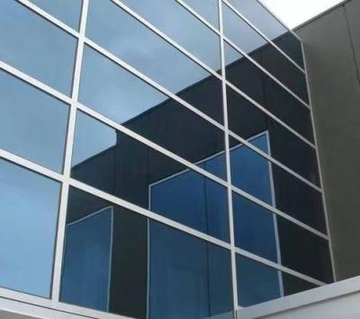 China Customized Thermal Insulation Glass Curtain Wall Waterproof Soundproof Energy Saving in Any Aluminum Color for sale