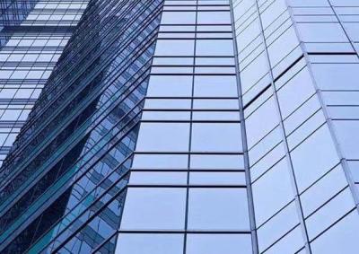 China Customized Thermal Insulation Glass Curtain Wall for Soundproofing and Light Adjustment for sale