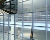China Sleek Glass Curtain Wall With Customizable Patterns Energy Saving Heat Insulation for sale
