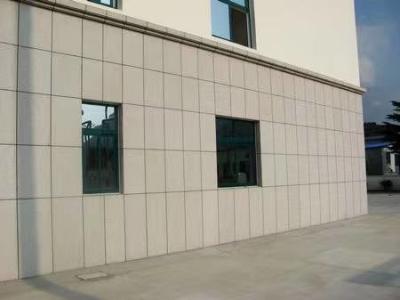 China Customizable Modern Stone Curtain Wall with Low Maintenance Dry hanging Installation Superior Thermal for sale