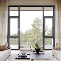 China Fluorocarbon Spray Aluminium Profile Doors And Windows for Custom Glass Options for sale