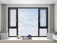 China Customized Aluminum Casement Windows with Tailored Glass for Office Building Soundproofing for sale