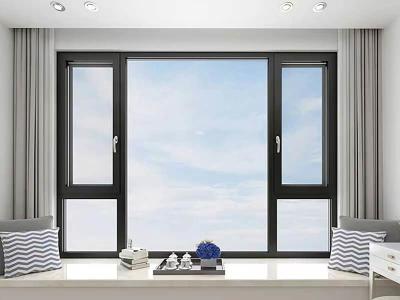 China Customized Aluminum Casement Windows with Tailored Glass for Office Building Soundproofing for sale