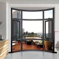China Office Building Venue Aluminum Casement Windows Customisation with Alloy for sale
