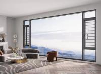 China Aluminum Casement Windows Fluorocarbon Spray for Soundproof and Insulation for sale