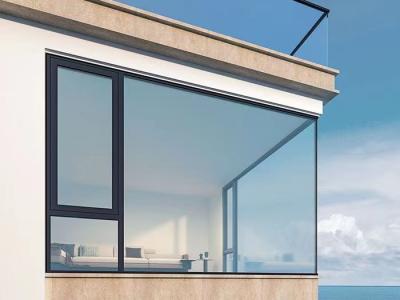 China Fluorocarbon Spray Aluminium Profile Doors And Windows for Custom Glass Configurations for sale