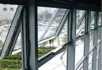 China Fluorocarbon Spray Aluminium Glass Windows for Durable Construction for sale