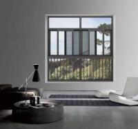 China Fluorocarbon Spray Aluminum Sliding Window for Customisation Glass of Powder Spraying for sale