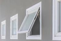 China Durable Aluminum Top Hung Window Customized Color / Size For Commercial Buildings for sale