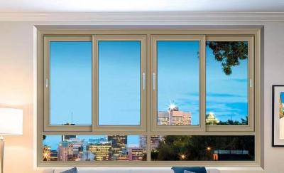 China Powder Spraying/Fluorocarbon Spray Aluminum Sliding Window Affordable and Customisable for sale