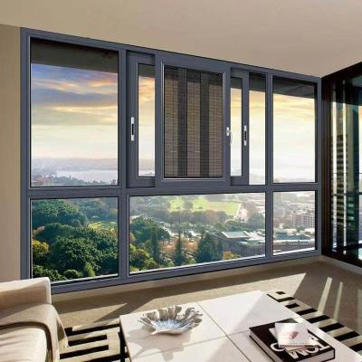 China Customisable Glass Aluminum Sliding Window for Affordable Solution for sale