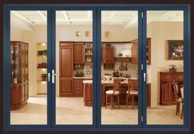 China Customisable Aluminum Sliding Glass Door with Insulated Panels for sale