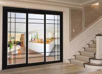 China Aluminum Frame Custom Glass Sliding Door Modern Design with Customizable Glass for sale