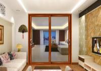 China Customizable Aluminum Sliding Door With Glass Material High Durability for sale