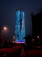 China Aluminum Alloy Curtain LED Screen with Smartphone App Control for sale