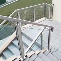China Customizable Glass Railing System Space Saving Design with Easy Installation and Stylish Customization for sale