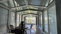 China Durability Aluminum Glass House Offering Superior Weather Resistance for a Crystal Clear Living Experience for sale