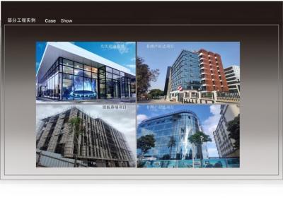 China Transform Building Glass Curtain Wall Waterproof Advanced Technology And Design for sale