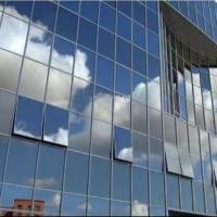 China Sleek And Modern Aesthetics Soundproof Glass Curtain Wall for sale