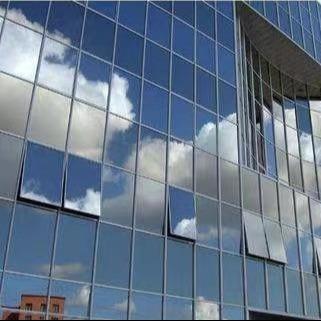 China Sleek And Modern Aesthetics Soundproof Glass Curtain Wall for sale