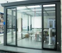 China Custom Aluminum Sliding Door with Glass - Size & Color Options for sale