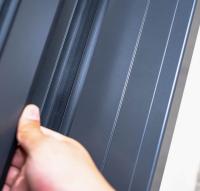 China Customizable Aluminum Sliding Door with Glass Options for sale