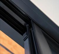 China Customizable Aluminum Sliding Door with Glass Options for sale