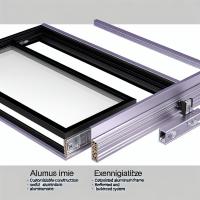China Customizable Aluminum Sliding Door with Glass Options for sale