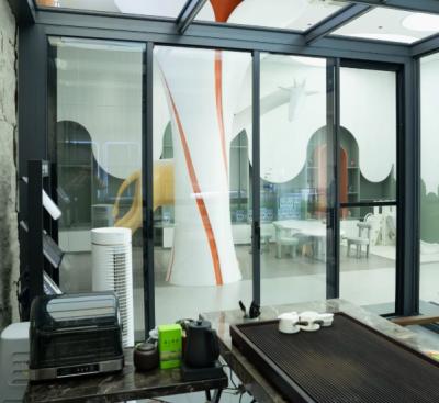 China Customizable Aluminum Sliding Door with Glass Options for sale