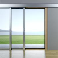 China Customizable Aluminum Sliding Door with Glass Options for sale