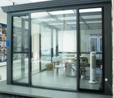 China Customizable Aluminum Sliding Door with Glass for Construction for sale
