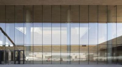 China Customizable Glass Curtain Wall with Thermal Insulation 1.4-3.0mm for sale