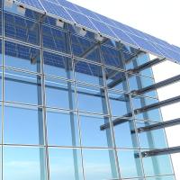 China Customizable Glass Curtain Wall with Thermal Insulation for sale